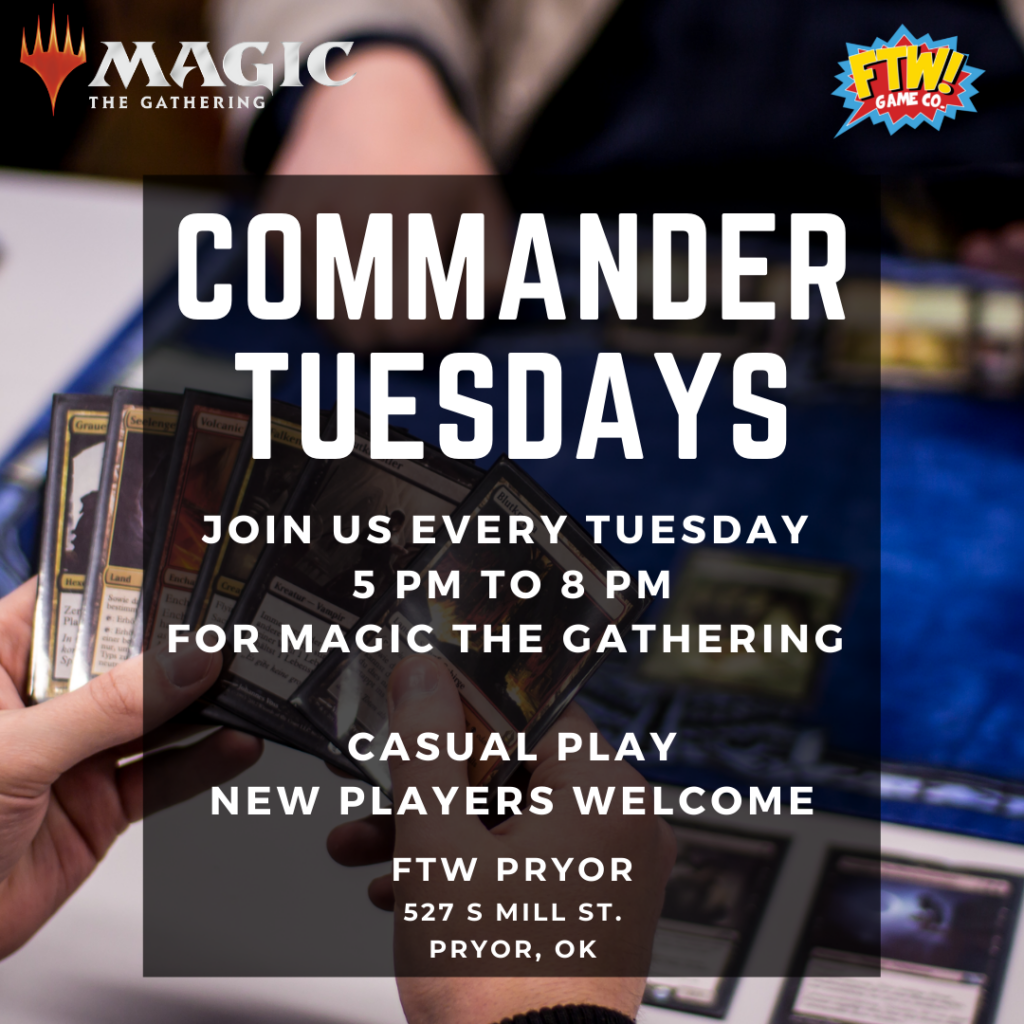 PRYOR EVENTS – FTW Game Co.