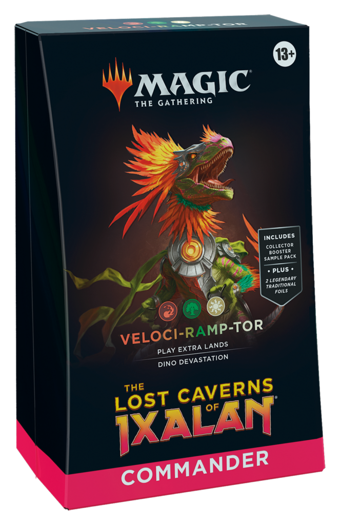 The Lost Caverns of Ixalan Commander Deck - Veloci-ramp-tor - FTW Game Co.